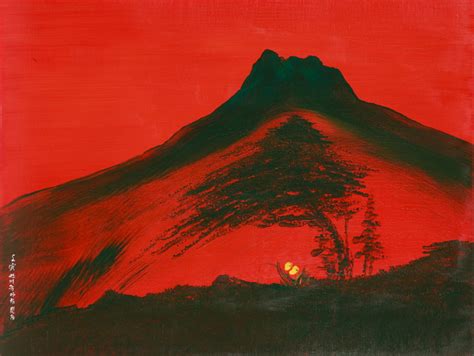 붓 끝에 버무린 유화 현대판 眞景진경 개척”