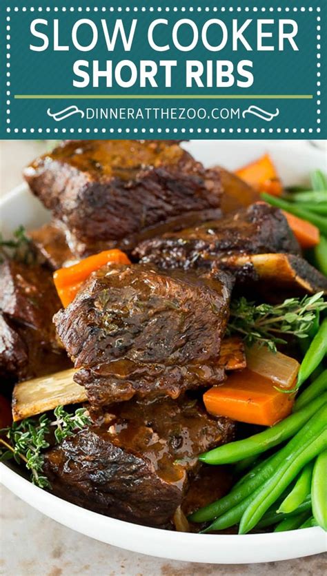 Slow Cooker Short Ribs Recipe