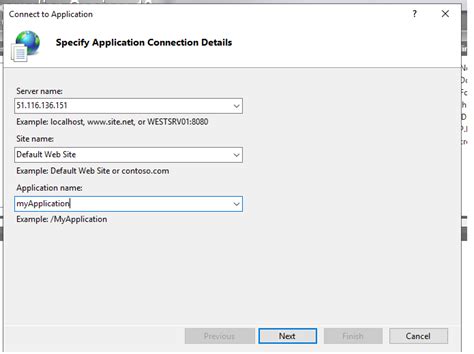 IIS Remote Administration