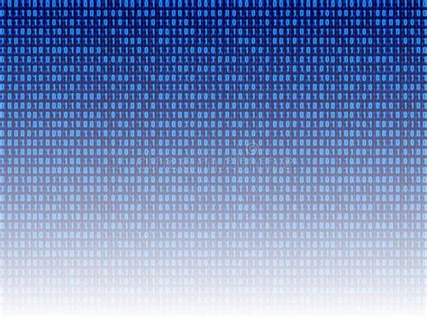 Vector Binary Code Background Gradient Texture Technology Concept
