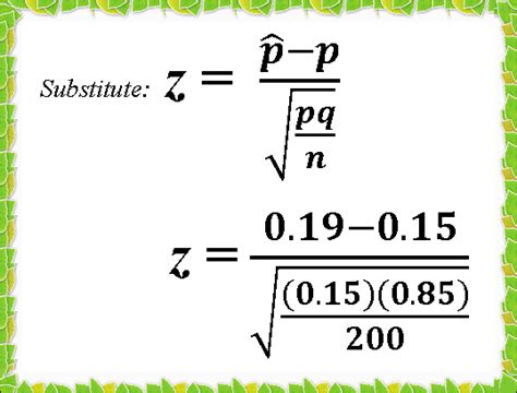 STRAIGHT STATISTICS Examples Z Test For Proportion