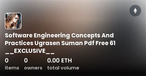 Software Engineering Concepts And Practices Ugrasen Suman Pdf Free 61 Exclusive Collection