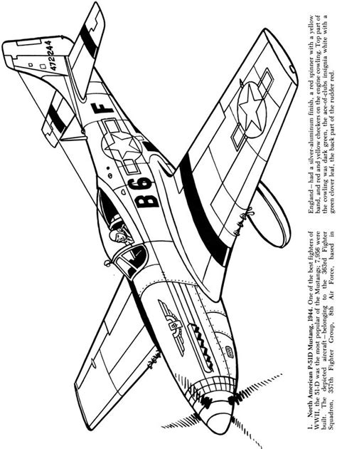 Ww2 Plane Coloring Pages At Free Printable Colorings