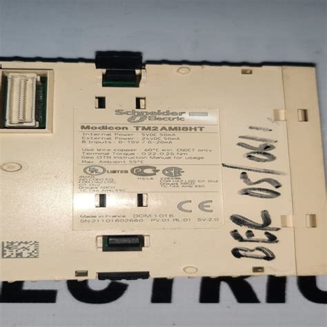 SCHNEIDER ELECTRIC TM2AMI8HT TWIDO ANALOG INPUT MODULE Supplier Trader From Bhavnagar Gujarat