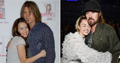 Miley Cyrus And Billy Ray Cyrus S Cutest Moments Popsugar Celebrity
