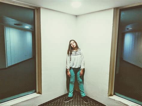 Premium Photo Woman In Corridor Of Building