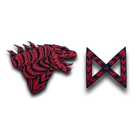 King Kaiju Patch Set Crom Worx