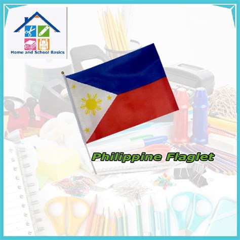 Philippine Flaglets Small And Mini Flags With Sticks Lightweight Flaglets Shopee Philippines