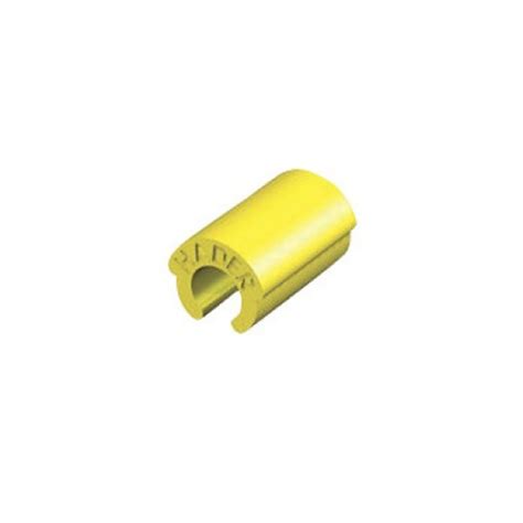 Yellow Hader Bar Clips 50 Pk