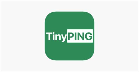 ‎tinyping Network Tools On The App Store