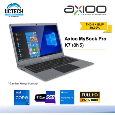 Promo Axioo Mybook Pro K N Laptop Tkdn I Gb Gb Fhd W Cicil X