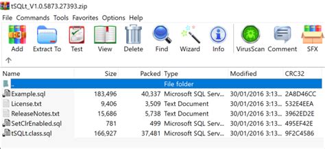 how to install the tsqlt unit test framework to start unit testing your