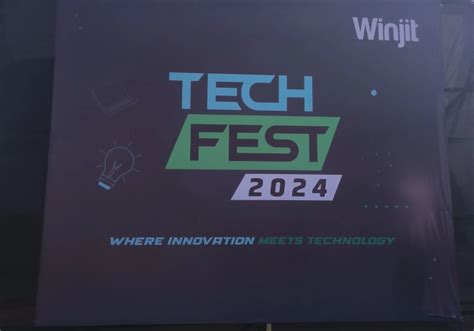 Techfest2024 Sandipuniversity Winjit Innovation Technology
