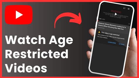 How To Watch Age Restricted Videos On Youtube Youtube