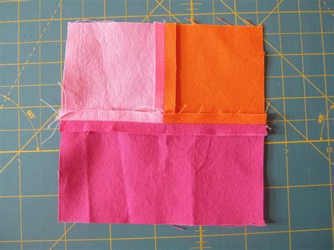 Mini Mushrooms Simple Log Cabin Block Tutorial