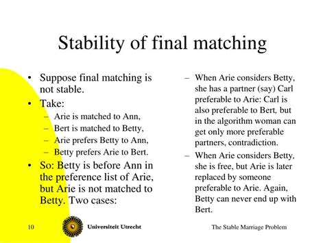 Ppt The Stable Marriage Problem Powerpoint Presentation Free