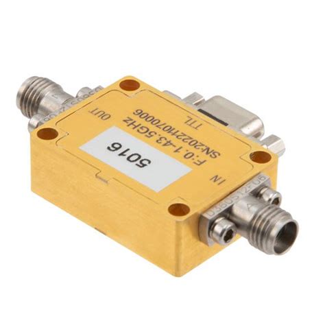 100 Mhz To 40 Ghz Absorptive Digital Step Attenuator 155 Db 5 Bits