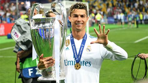 Cristiano Ronaldo With Ucl Trophy Wallpapers Wallpaper Cave