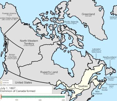 Former Colonies And Territories In Canada Wikipedia