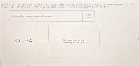 solved examine the curved arrow below and answer the