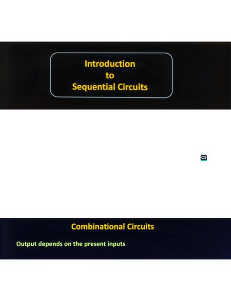 Sequential Circuits Pdf