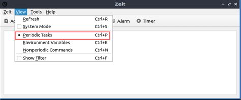 zeit a gui tool to schedule cron and at jobs in linux