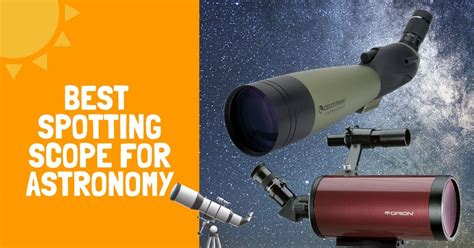 Best Spotting Scope For Astronomy Backyard Stargazers