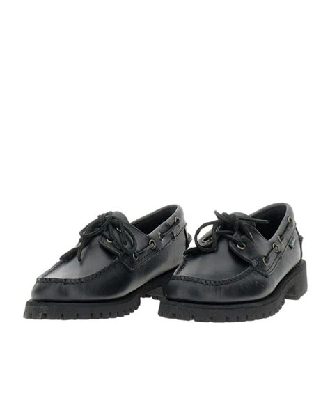 Sebago Ranger Waxy Loafer In Black Lyst