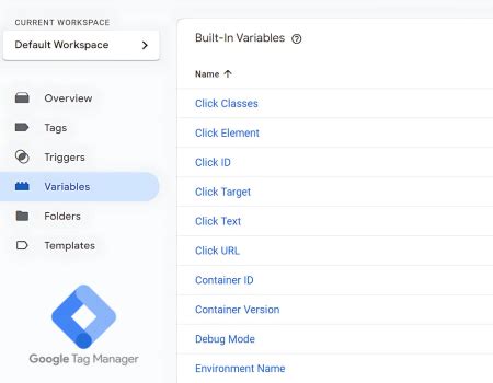 Learn Variables With Google Tag Manager Informatics