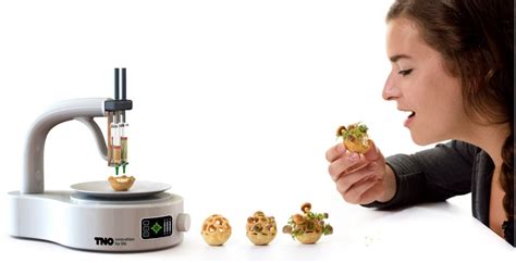 3d Printed Food 2d To 3d Printing