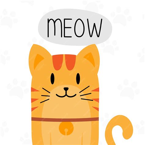 Cat Meow Clipart