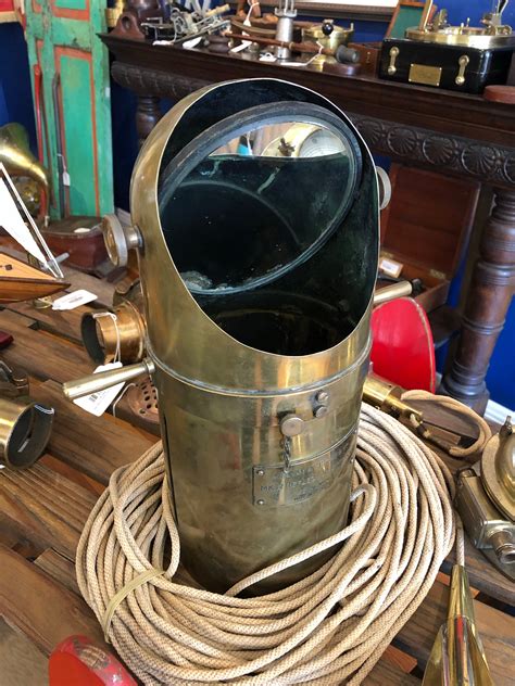 Periscope Compass Reader Tube Annapolis Maritime Antiques