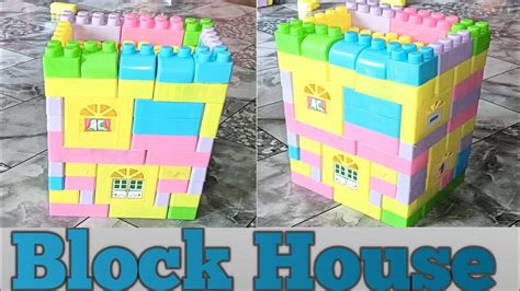 How To Make House With Building Block Block House Block Game Block Toys India Blocks Creator