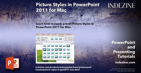 picture styles in powerpoint 2011 for mac