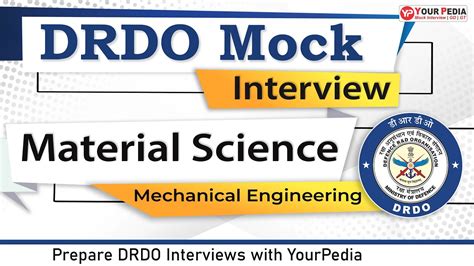 Material Science Mock Interview Questions Me Drdo Interview Preparation Prepare With