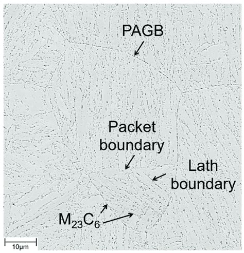 Characteristic Microstructure Of Normalized And Tempered Grade 92 Steel