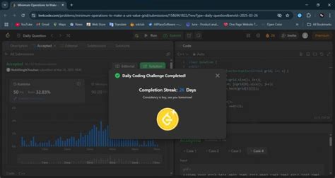 100daysofdsa Leetcode Sorting Greedy Mathematics Coding Nohit Singh