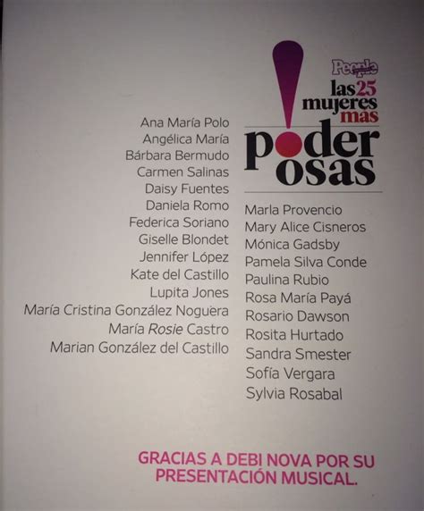Impresionada Por Las 25 Mujeres Más Poderosas De People Hispana Global