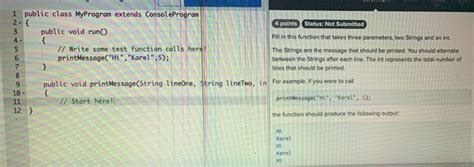 Solved 1 Public Class Myprogram Extends Console Program