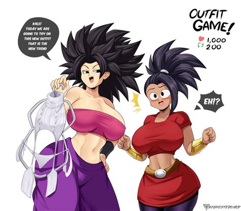 Caulifla Kale And Kefla Byghosteduard R Dragonball34