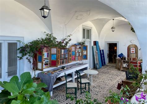 Atlantis Books Santorini Greece New Location