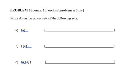 Solved Problem 3 Points 15 Each Subproblem Is 5 Pts