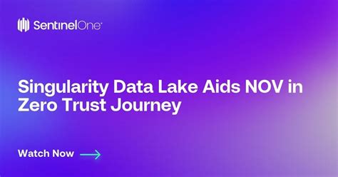 Singularity Data Lake Aids Nov In Zero Trust Journey Sentinelone