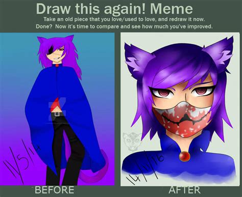 Kimiko Redraw Before And After By Artlybailey On Deviantart