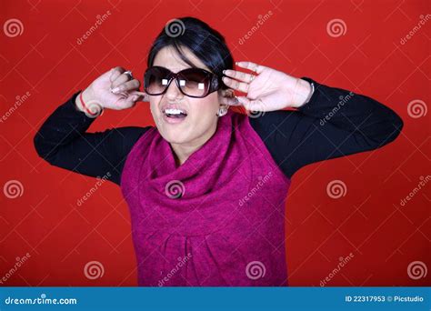 Noise Stock Image Image Of Female Explode Loud Irritation 22317953