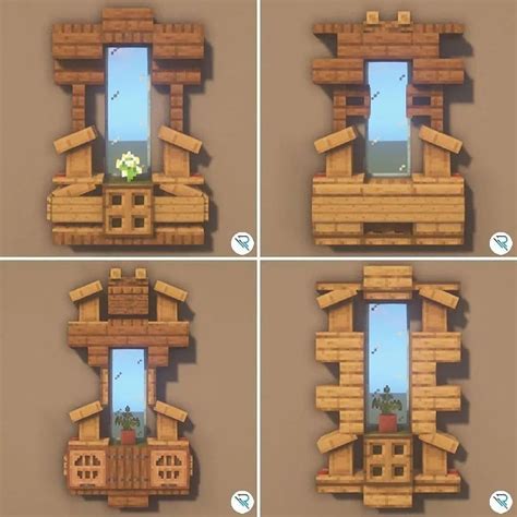 Minecraft Lectern Window Designs