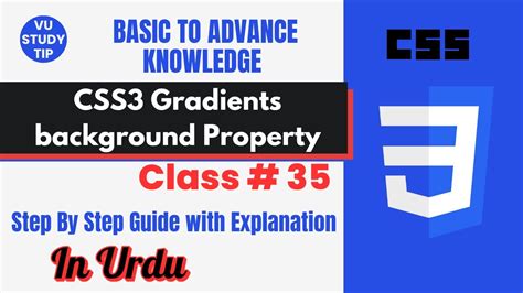 Css3 Gradient Background Propertyclass 35complete Guide To Css3