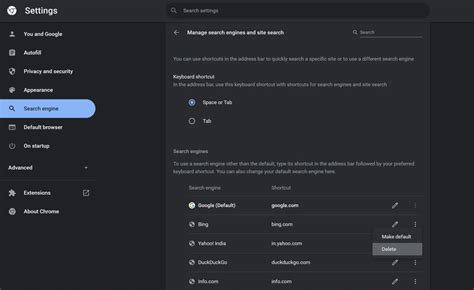 How To Remove Bing Search On Google Chrome Android Authority