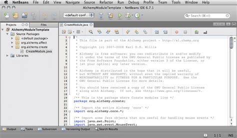 Module Tutorial Alchemy