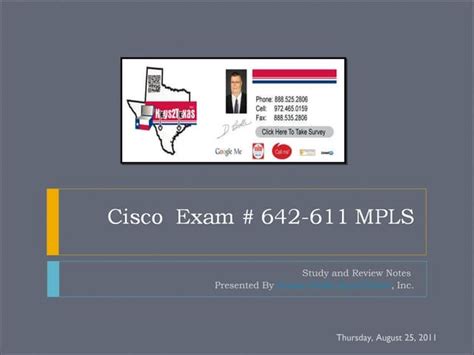 Cisco Exam 642 611 Mpls Study Notes Ppt Computer Networking